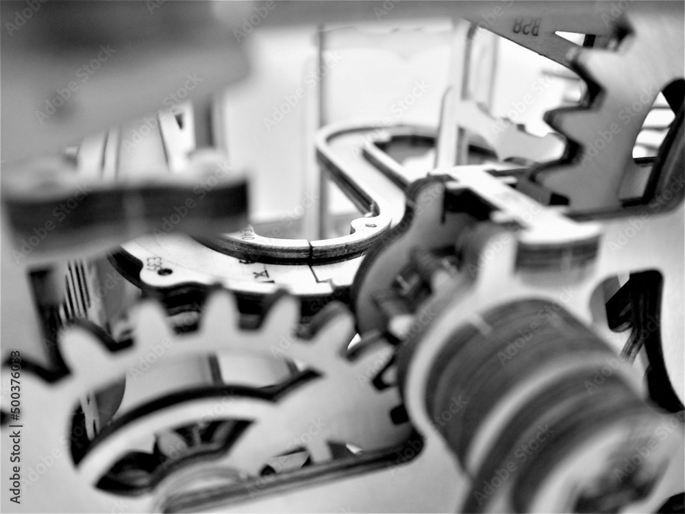 Mechanical toy - mechanism Stock Photo | Adobe Stock