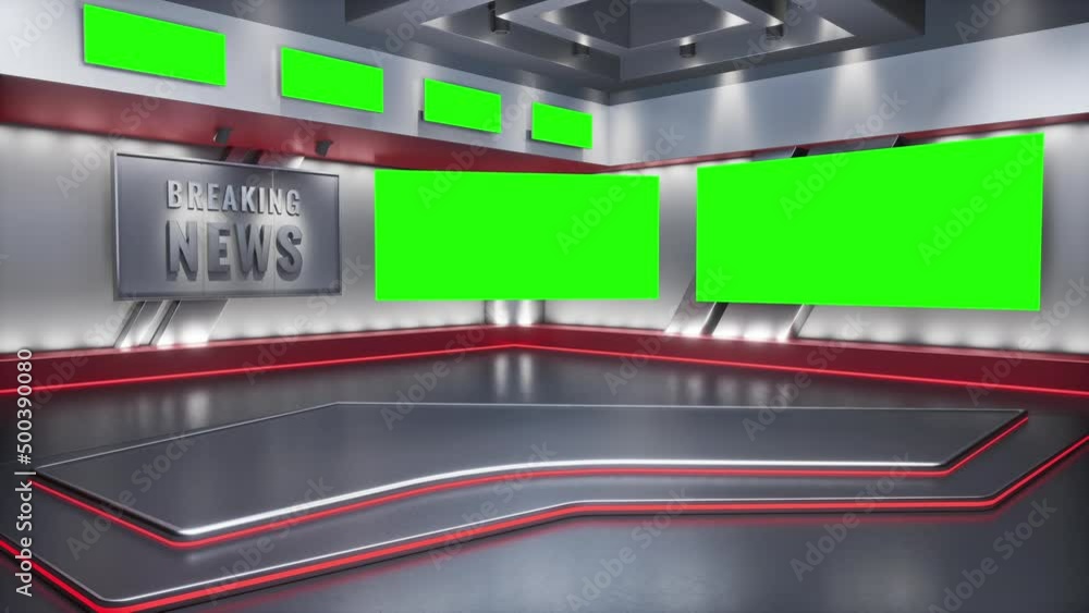 Tv Studio. Studio. News studio. Newsroom Background for News Broadcasts ...