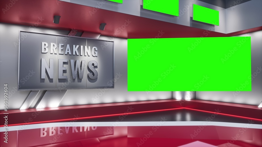 Tv Studio. Studio. News studio. Newsroom Background for News Broadcasts ...