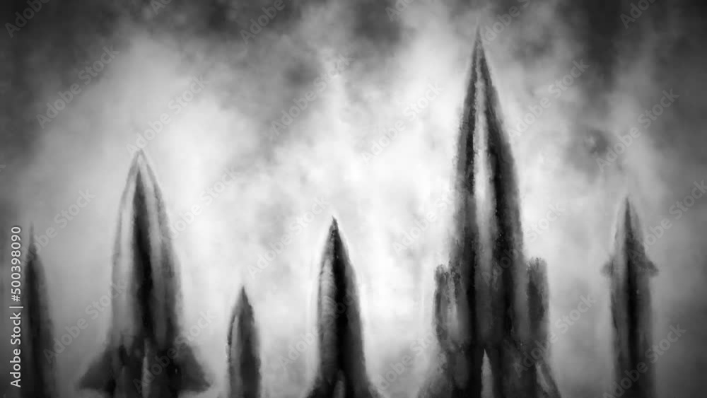 Mad dictator sits on throne 2d animation. Dark lord is enraged, turns ...