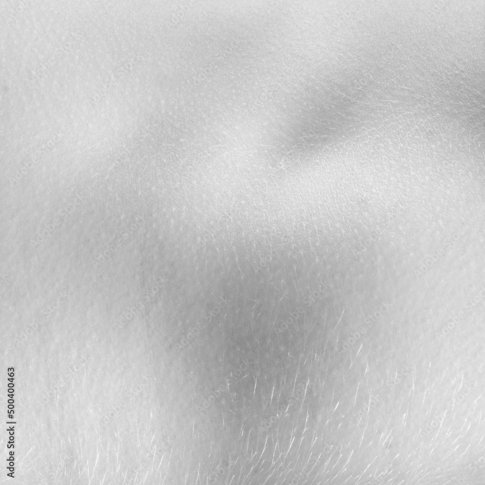 Macro photography. Detailed texture of human skin. Close up part of ...