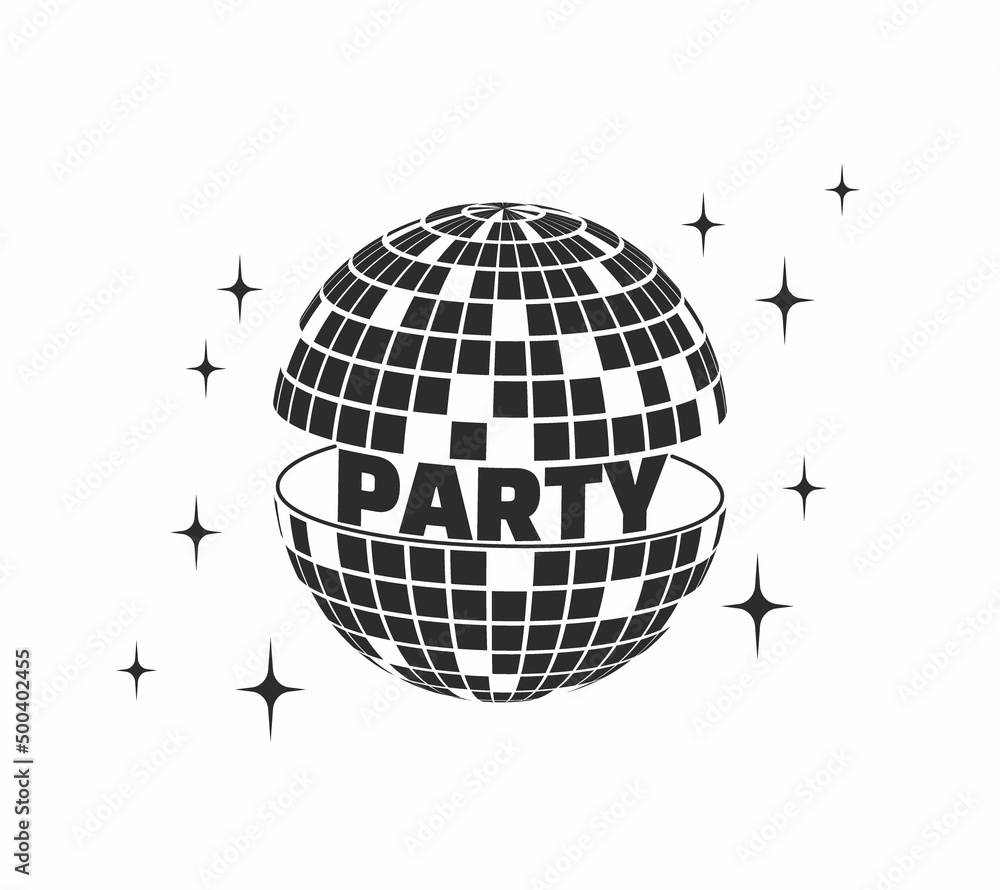 Disco Night Party Banner. Retro Music Poster. Party Template Dj. 80s ...