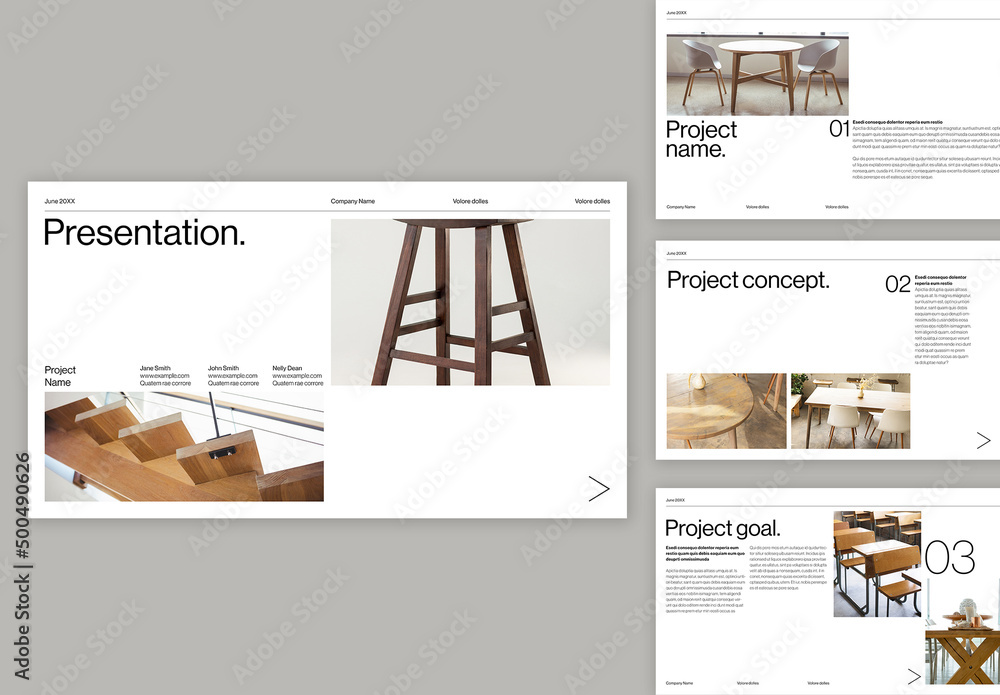 Interactive Product Presentation Layout Stock Template | Adobe Stock