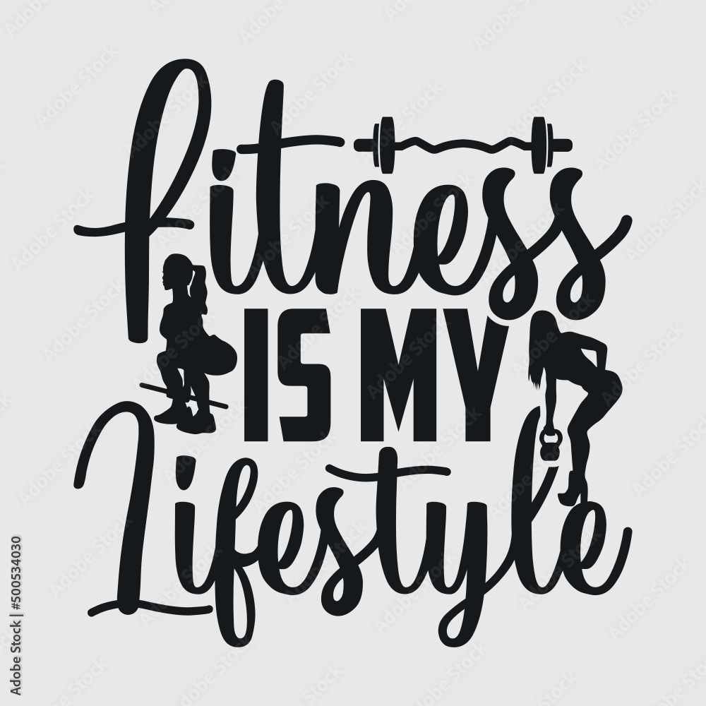 Fitness Is My Lifestyle Svg, Fitness Humor Svg, Gym Svg, Wine Svg ...