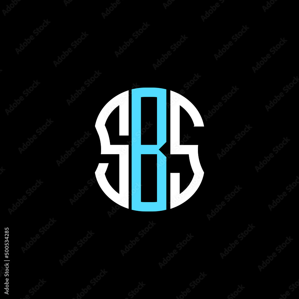 SBS letter logo creative design with vector graphic Stock Vector ...