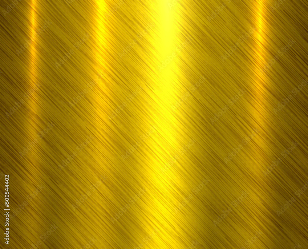 Metal gold texture background, brushed metallic golden texture plate ...