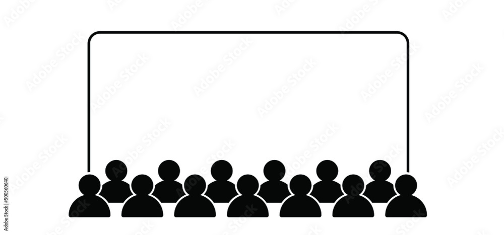 Cartoon stickman business or teacher represented by presentation. Stick ...