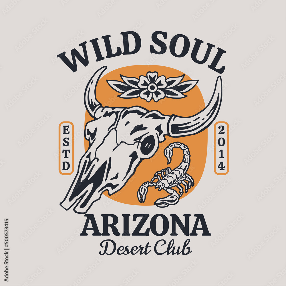 Western theme vector artwork for t-shirts prints, posters and other ...