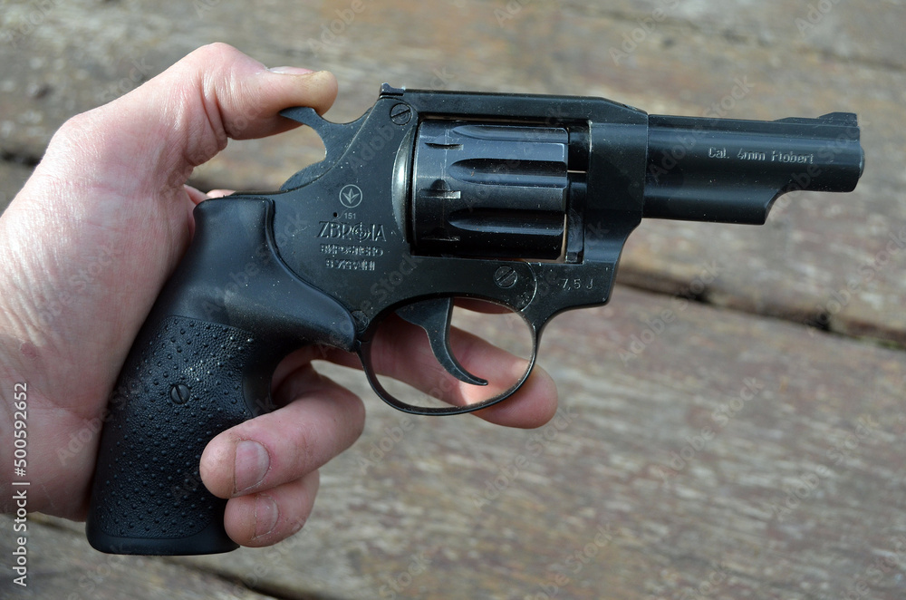 Sport revolver 4-mm caliber (Flobert) Snipe-3 in Kiev,Ukraine. April 21 ...