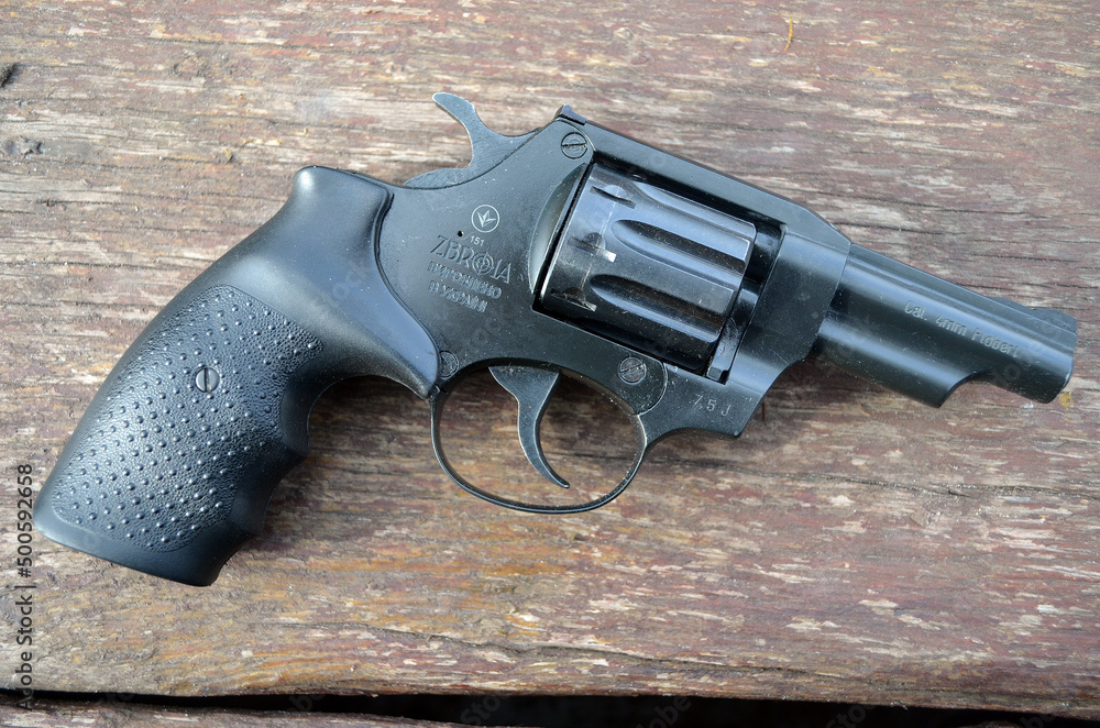 Sport revolver 4-mm caliber (Flobert) Snipe-3 in Kiev,Ukraine. April 21 ...