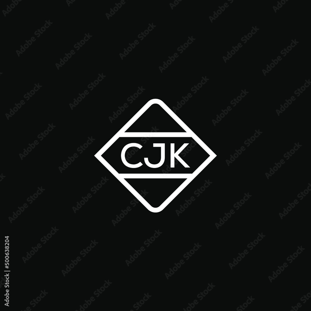 CJK letter design for logo and icon.CJK monogram logo.vector ...