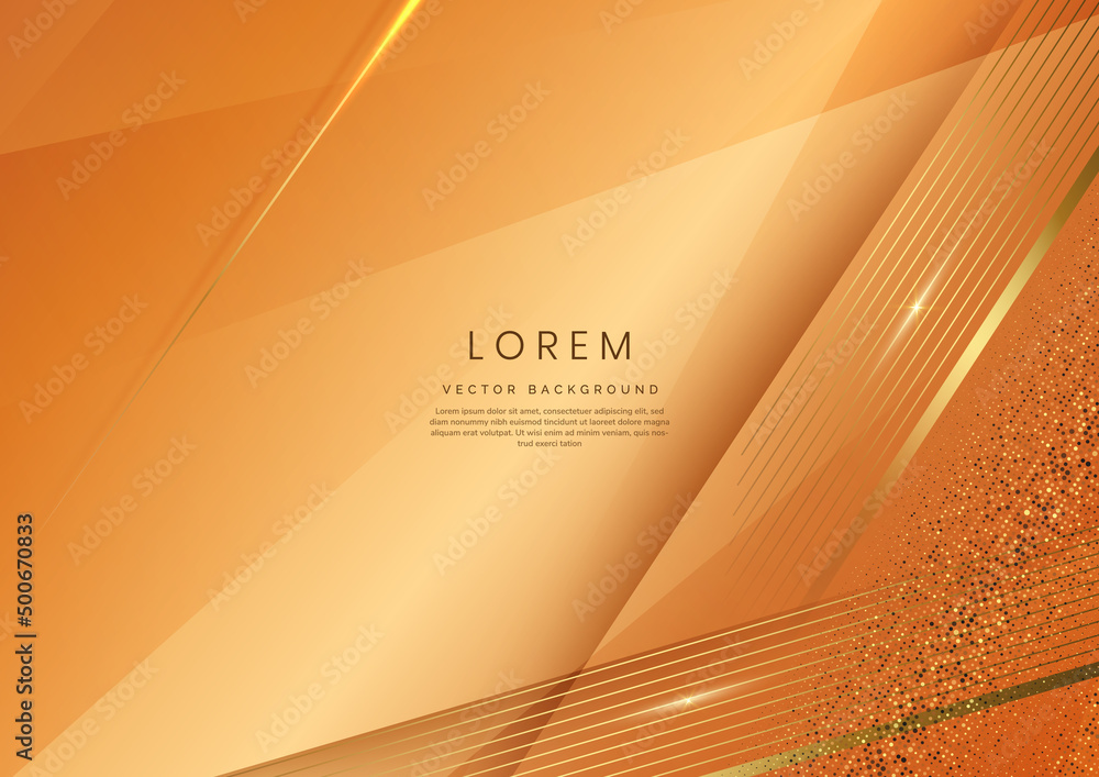 Abstract luxury brown elegant geometric diagonal overlay layer ...