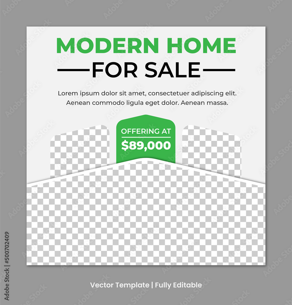 Social media ads vector templates fully editable, advertising design ...