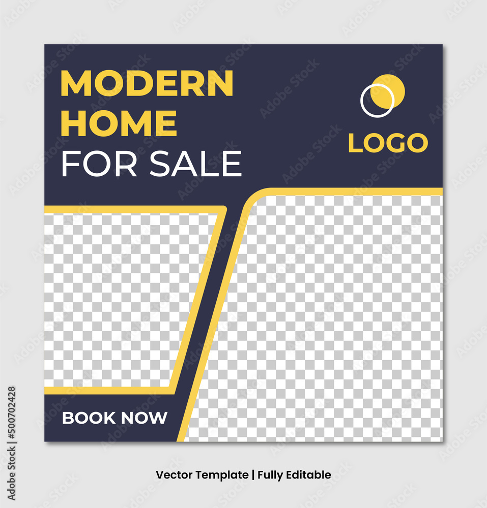 Social media ads vector templates fully editable, advertising design ...