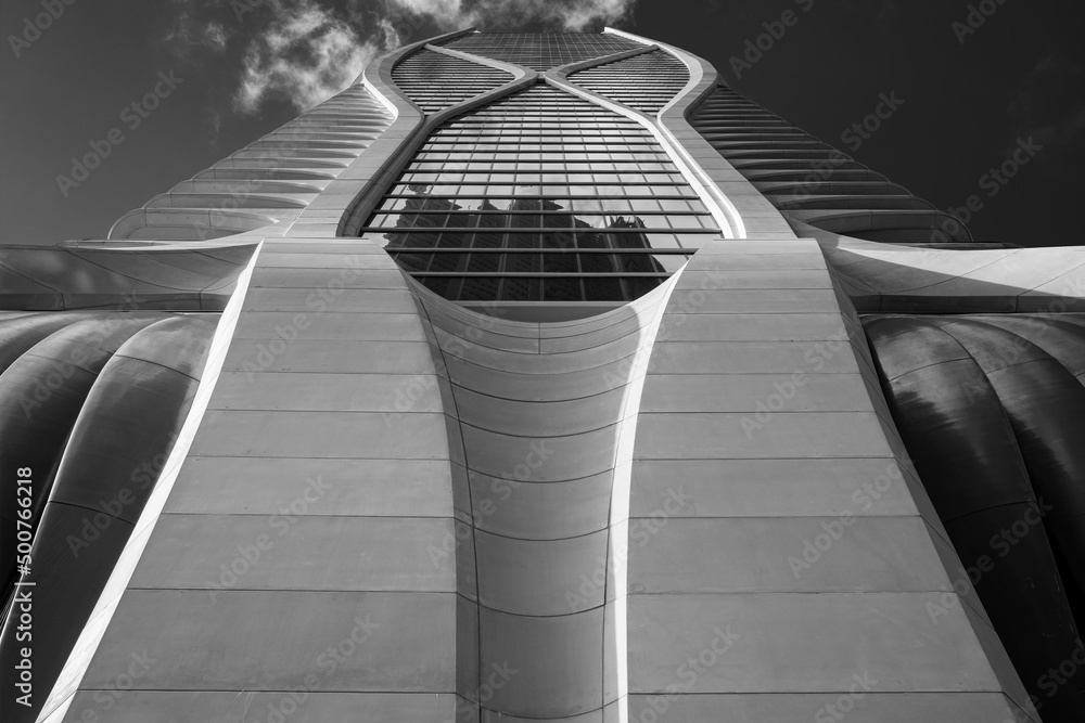 The unique exoskeleton design of the ultra luxury Scorpion Tower ...