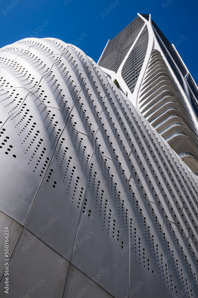 The unique exoskeleton design of the ultra luxury Scorpion Tower ...