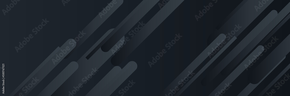 black abstract vector banners design. web banner template. modern ...