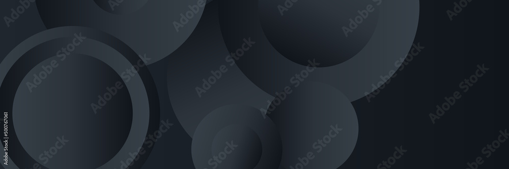 black abstract vector banners design. web banner template. modern ...