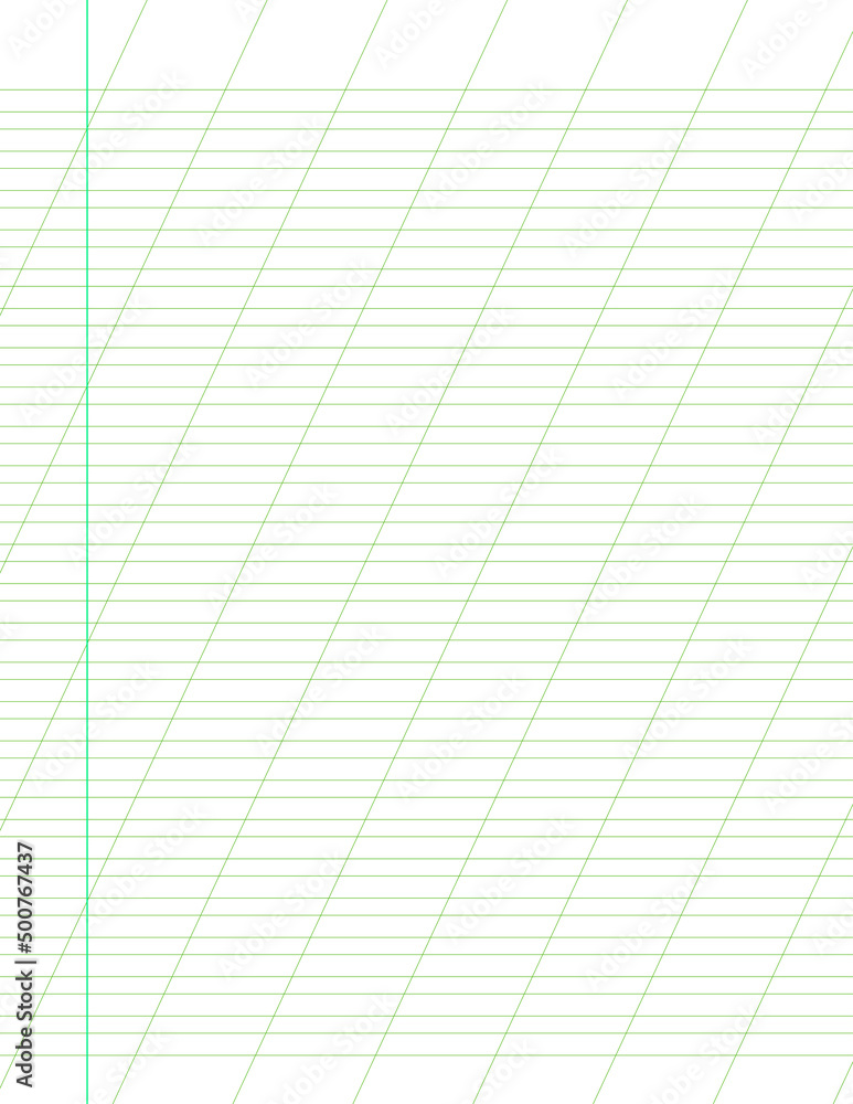 Graph paper. Printable lined grid paper with color horisontal, diagonal ...