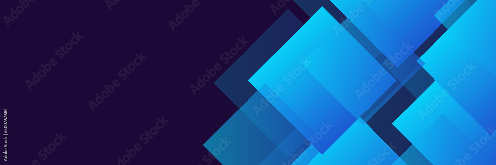 blue abstract vector banners design. web banner template. modern ...