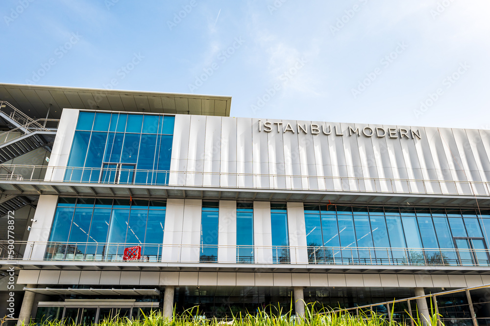 Istanbul, Turkey - April 2022: Istanbul Museum of Modern Art ...