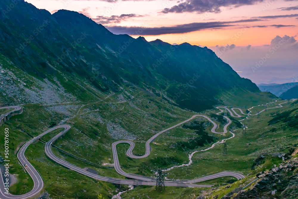 Transfagarasan mountains road, is one of the most beautiful roads in ...