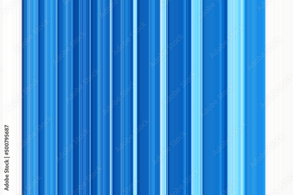 Blue and white wide parallel vertical lines. Simple parallel vertical ...