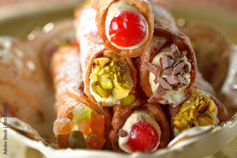 Cannoli Stock Photo | Adobe Stock
