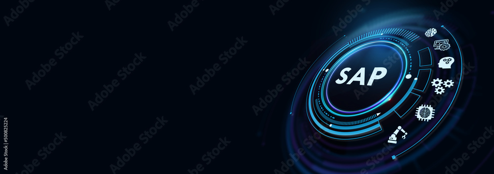 SAP System Software Automation concept on virtual screen data center ...