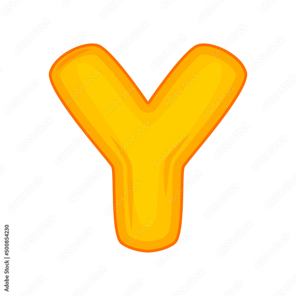 Letters of the alphabet in cartoon style. Alphabet coloring book for ...