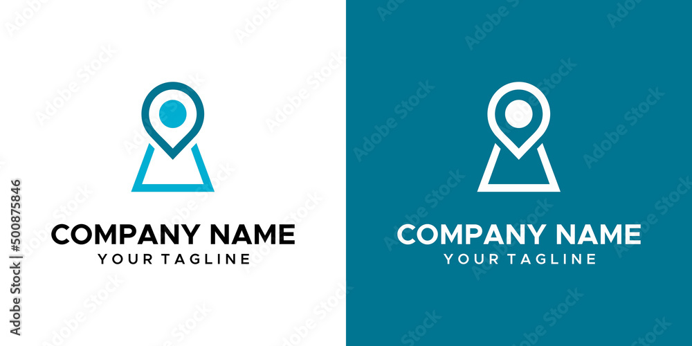 a location key themed graphic image, on a blue and white background ...