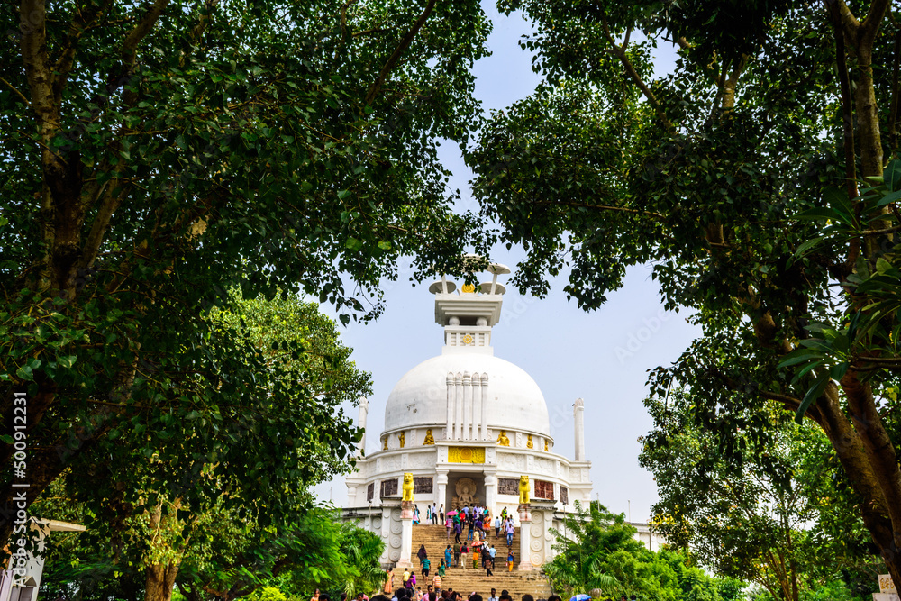 Dhauli Peace Temple (Dhauili Santi Stupa) is a Buddhist temple built in ...