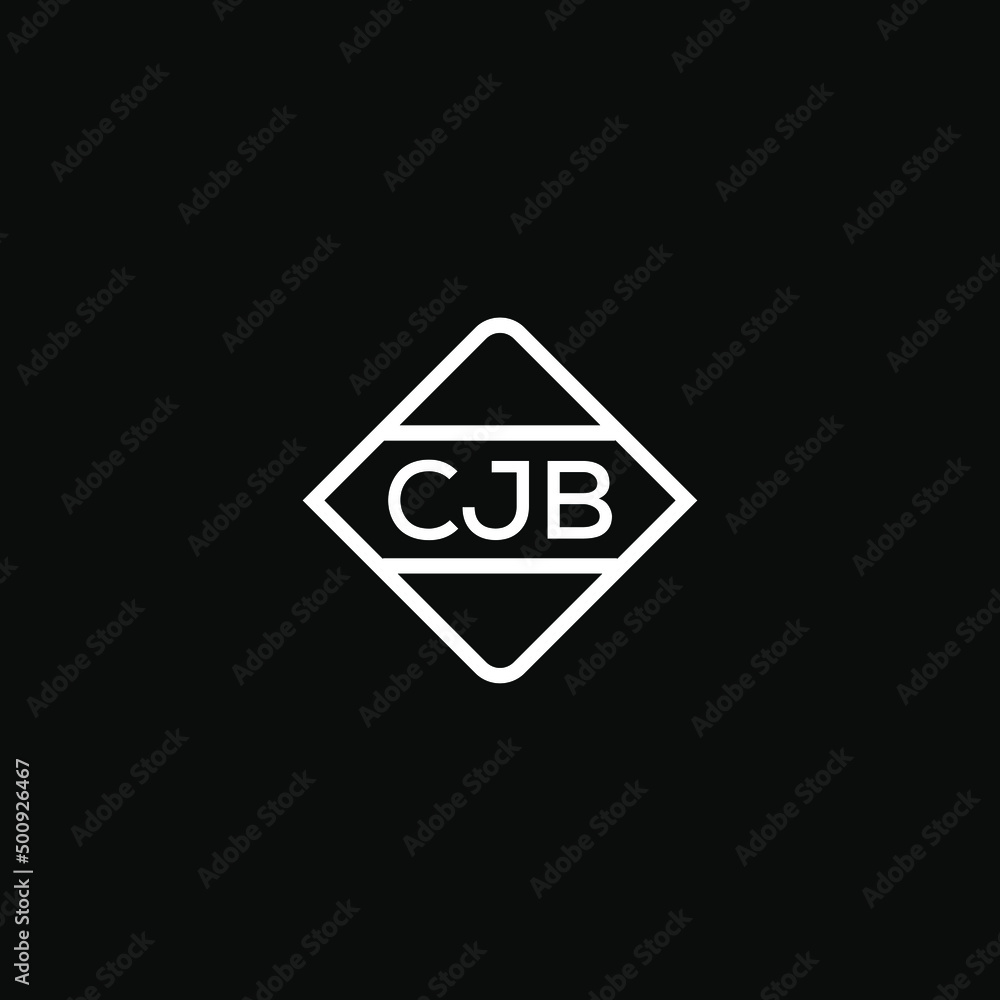 CJB letter design for logo and icon.CJB monogram logo.vector ...