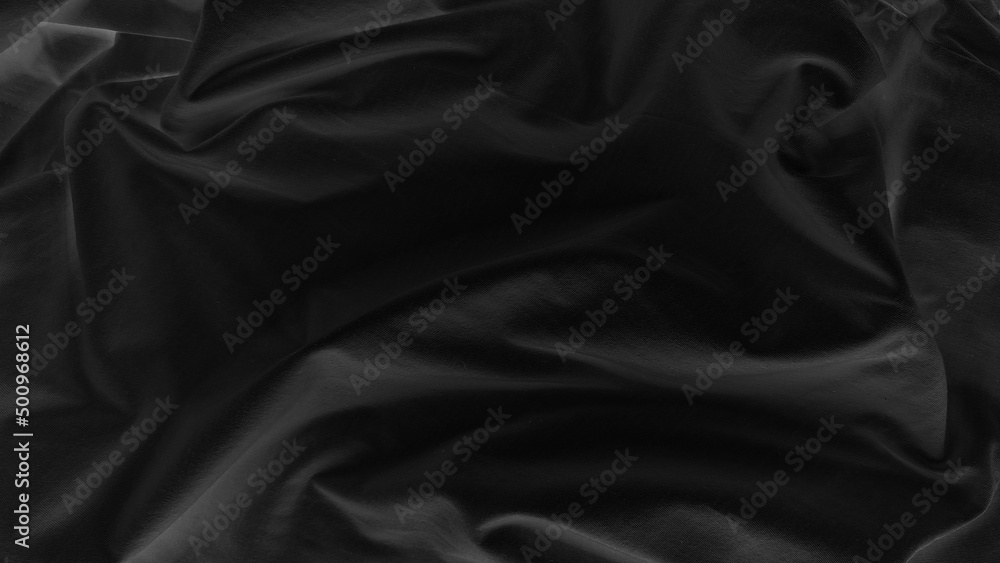 black natural fabric cloth texture used for design. drapery textured ...