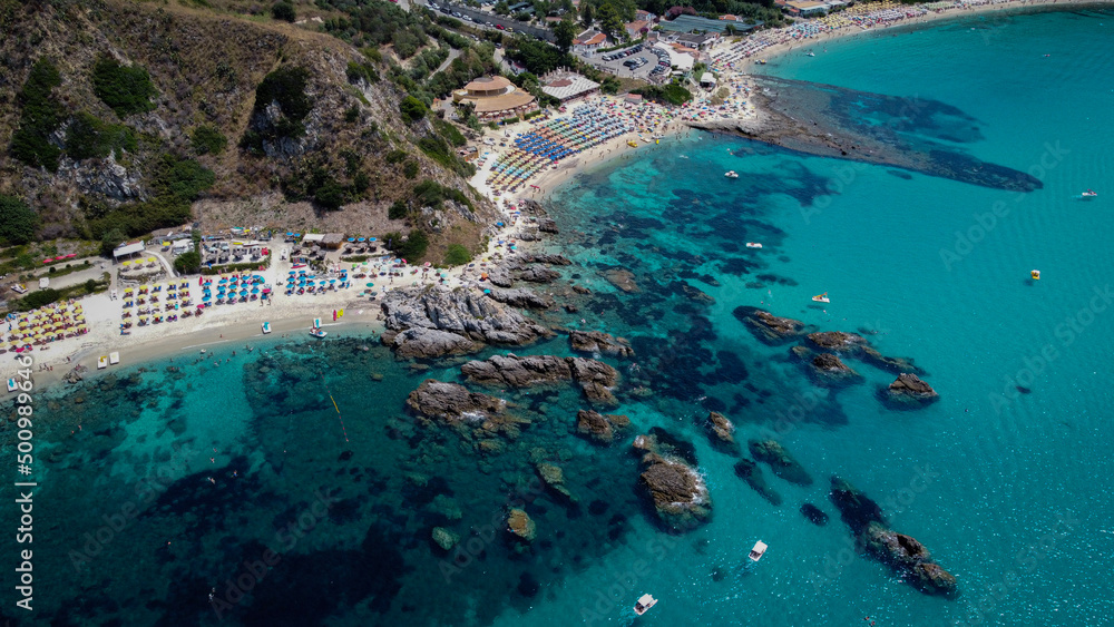 Capo Vaticano, Calabria (Italy). Seaside of the beautiful Southern ...