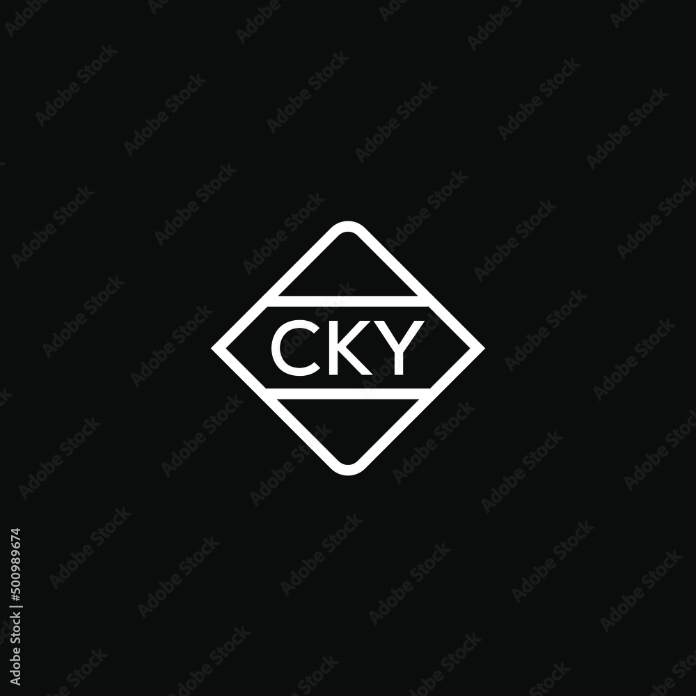 CKY letter design for logo and icon.CKY monogram logo.vector ...