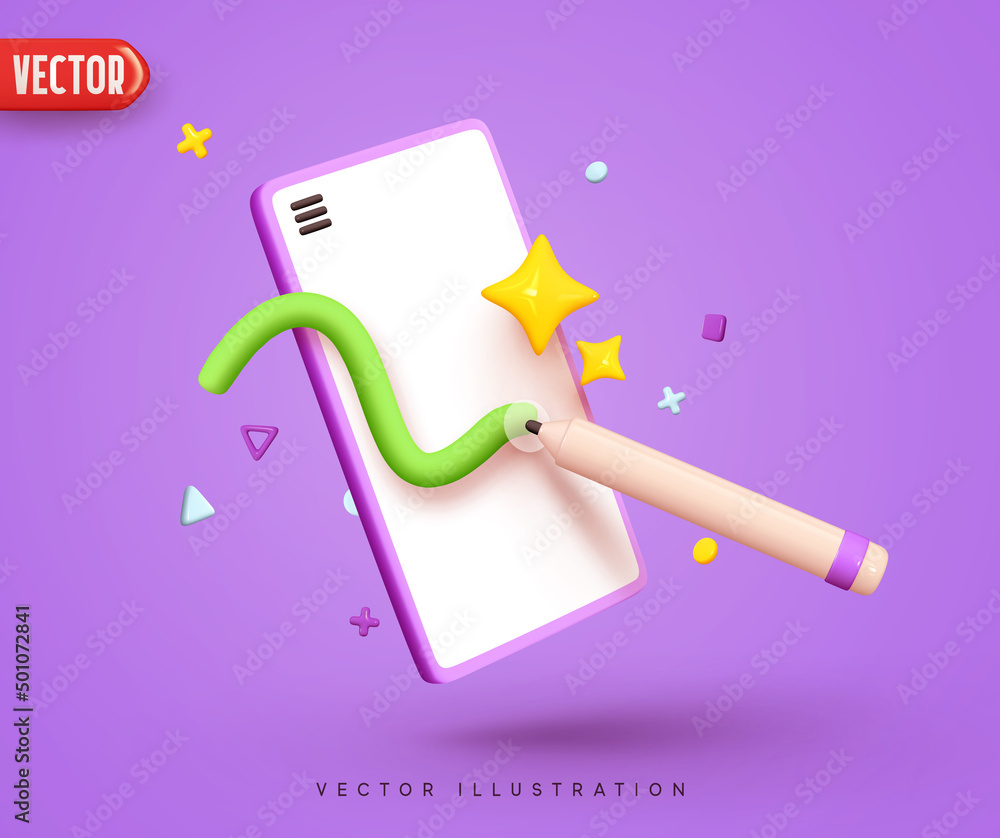 Implementation of creative business ideas in modern gadgets. Note book ...