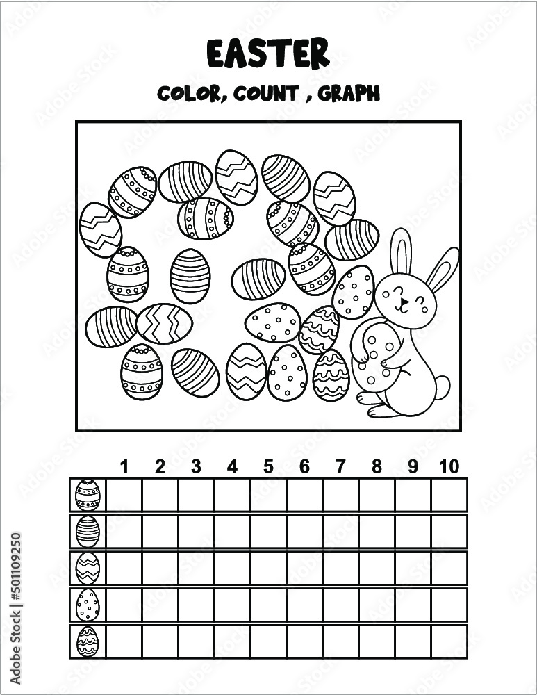 Easter Coloring Pages and activity pages Printable worksheet. Easter ...