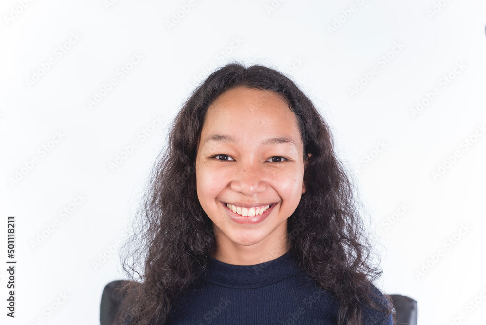 A naturally beautiful and proud Filipino woman in her late teens ...