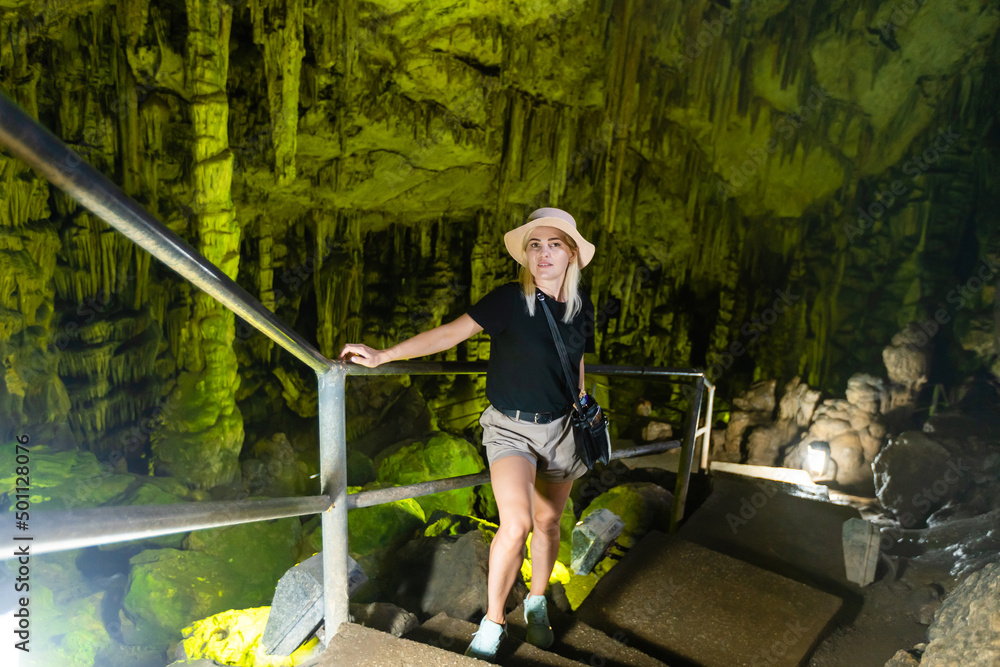Ancient Minoan sacred Psychro cave where god Zeus was born. crete ...