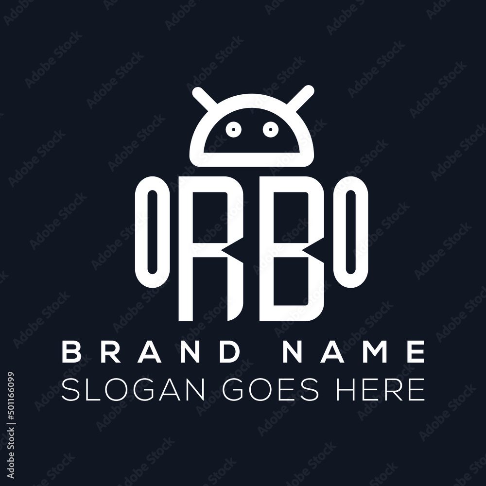 RB logo design initial creative letter on black background. RB vector ...