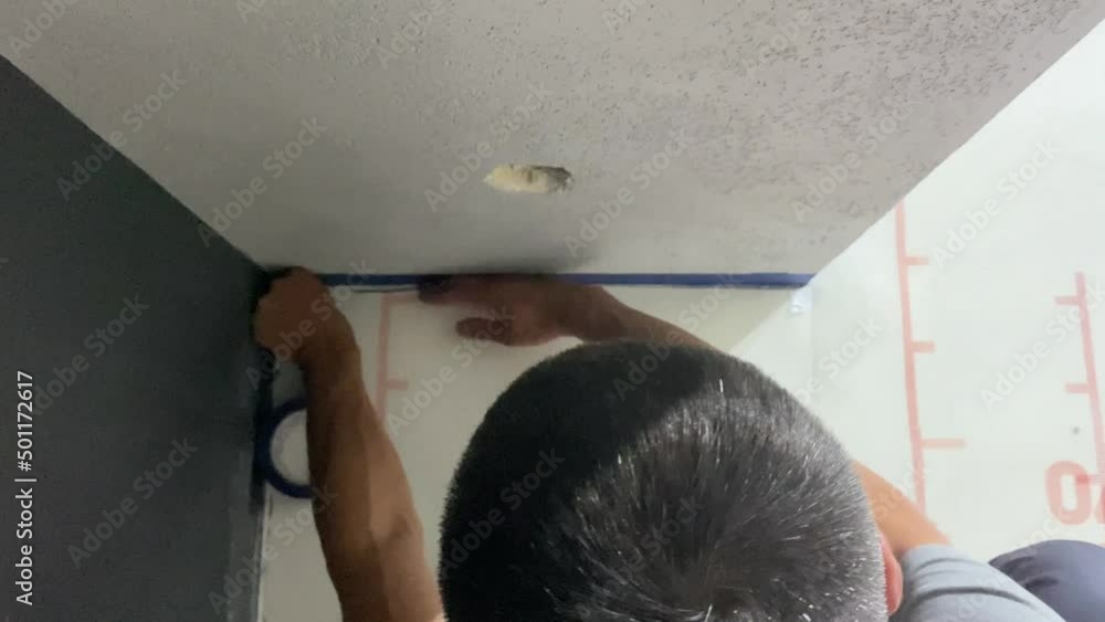 Placement of reinforcement mesh for floor reinforcement Stock Video ...