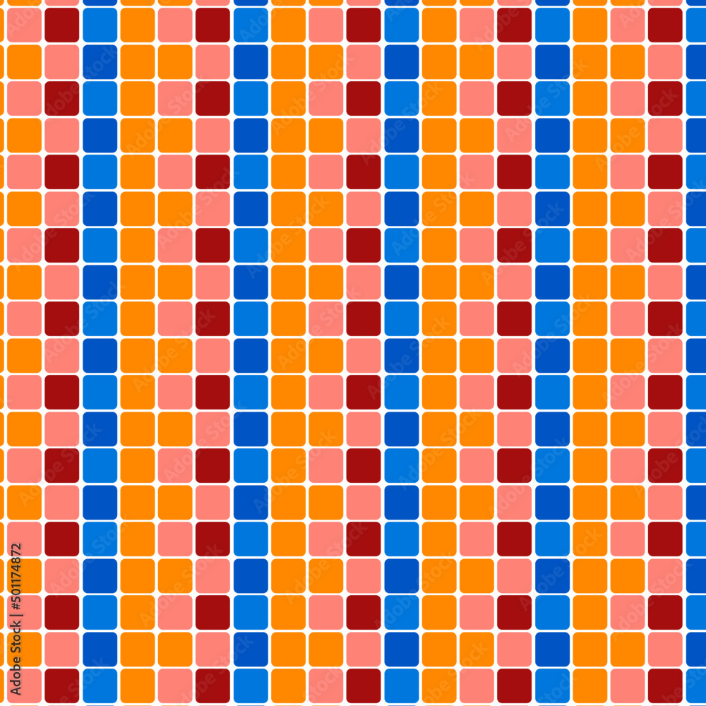 textura de cuadrados multicolor Stock Vector | Adobe Stock