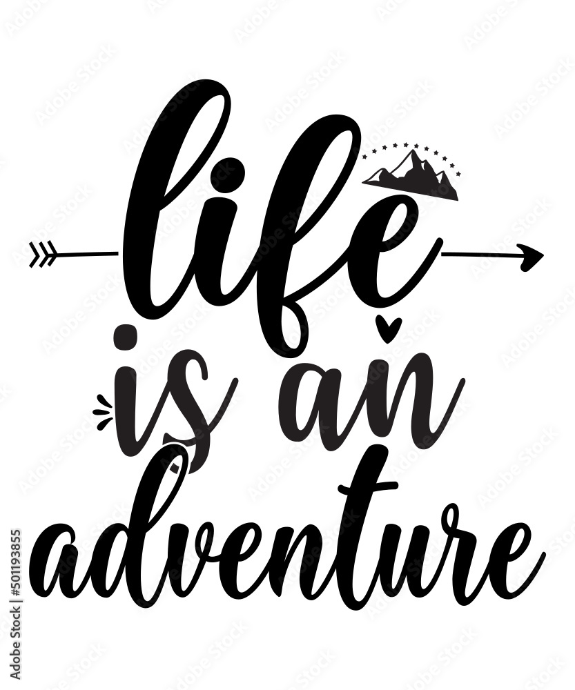 Adventure Svg, Adventure Svg Bundle, Adventure Svg T-Shirt Stock Vector ...