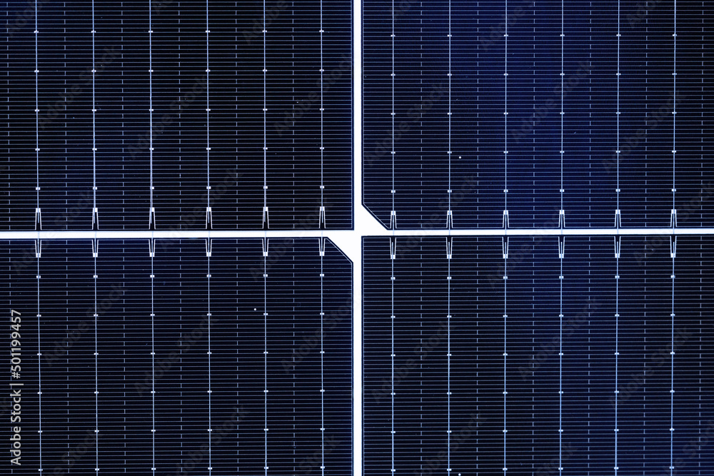 Solar panel or solar cell texture pattern background. Detail. Stock ...
