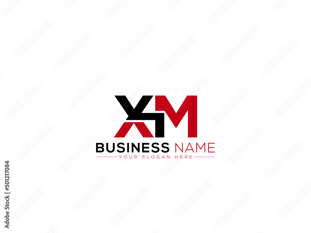 Creative XM Logo Image, Letter Xm mx Logo Icon Design For Your Modern ...