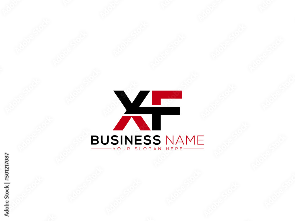 Creative XF Logo Image, Letter Xf fx Logo Icon Design For Your Modern ...