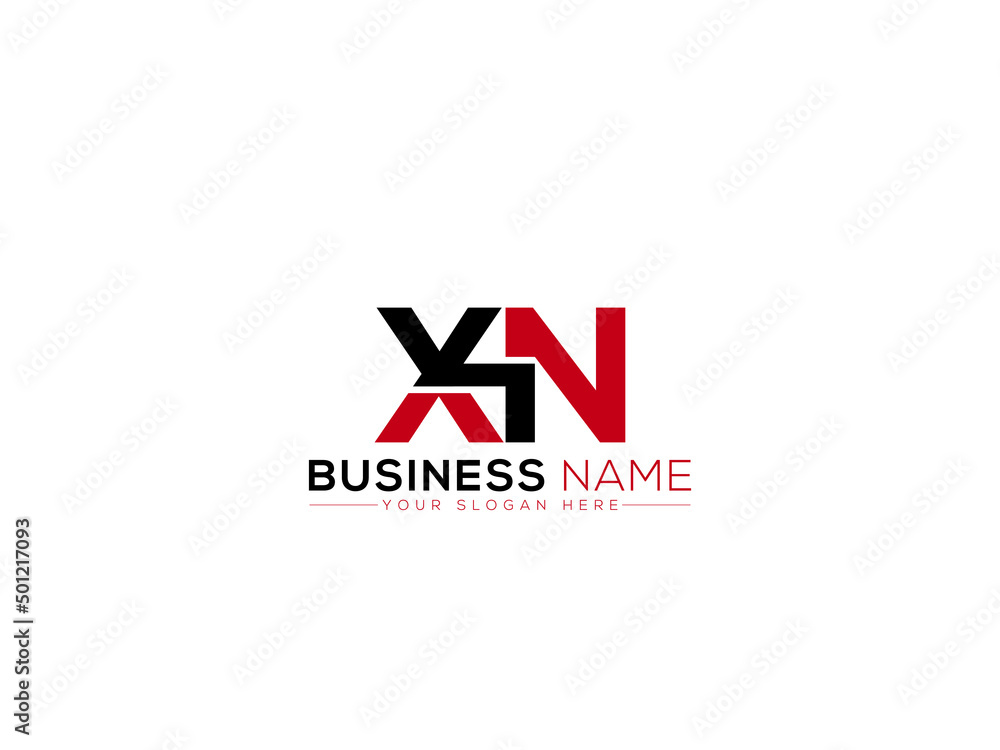 Creative XN Logo Image, Letter Xn nx Logo Icon Design For Your Modern ...