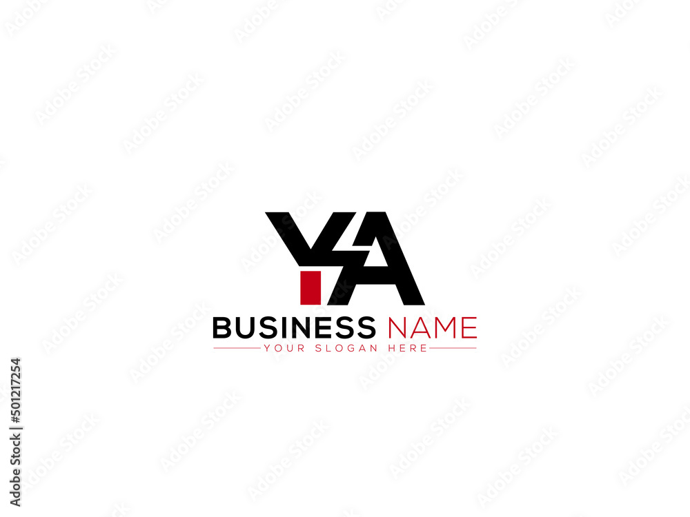 Letter YA Logo Image, Creative Ya ay Logo Letter Vector Icon Design For ...