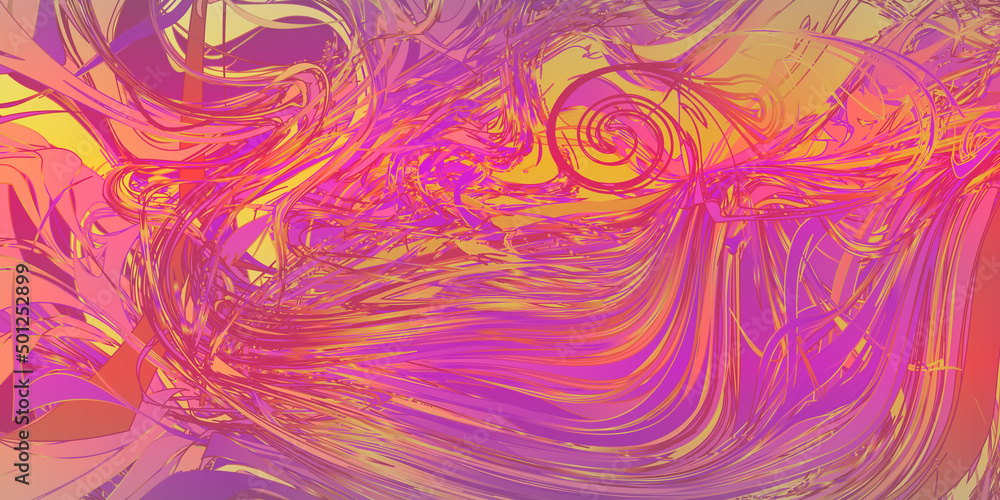 Random Colorful Drawings